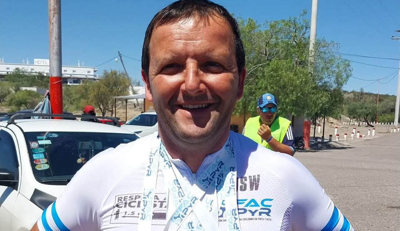 Daniel Alaniz, resiliencia y talento del ciclismo local - Radio UNRC